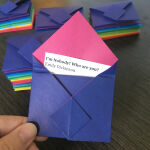 How to Make an Origami Poetry Envelope — Planet Word Museum