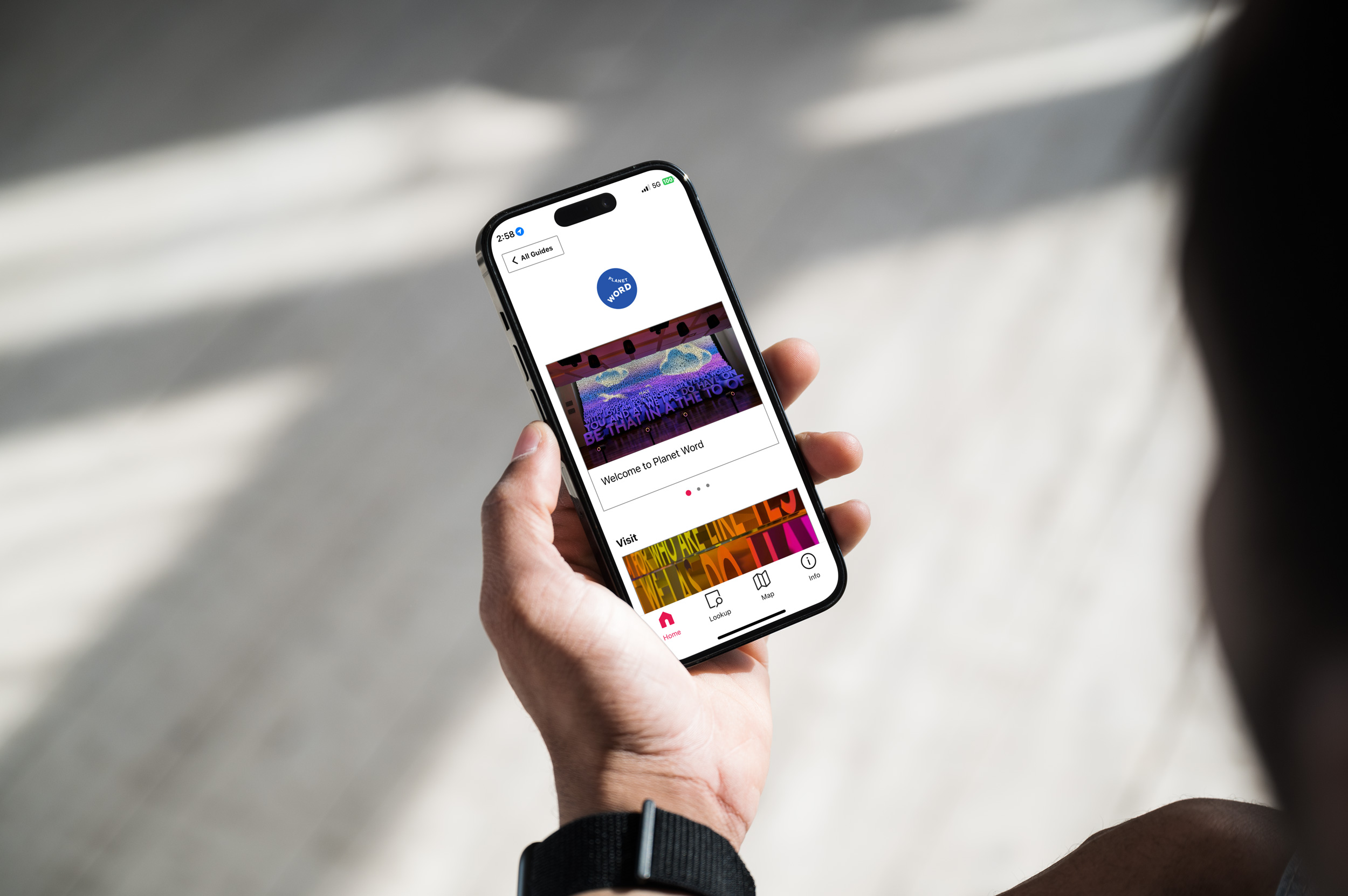 Bloomberg Connects Digital Guide — Planet Word Museum